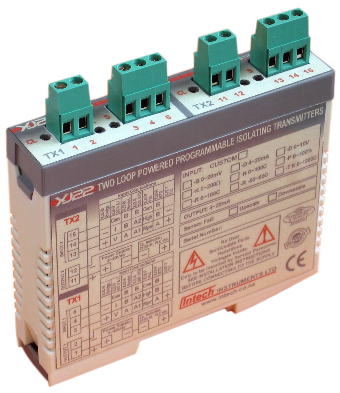 XJ2/XJ22 - Intech Instruments Ltd